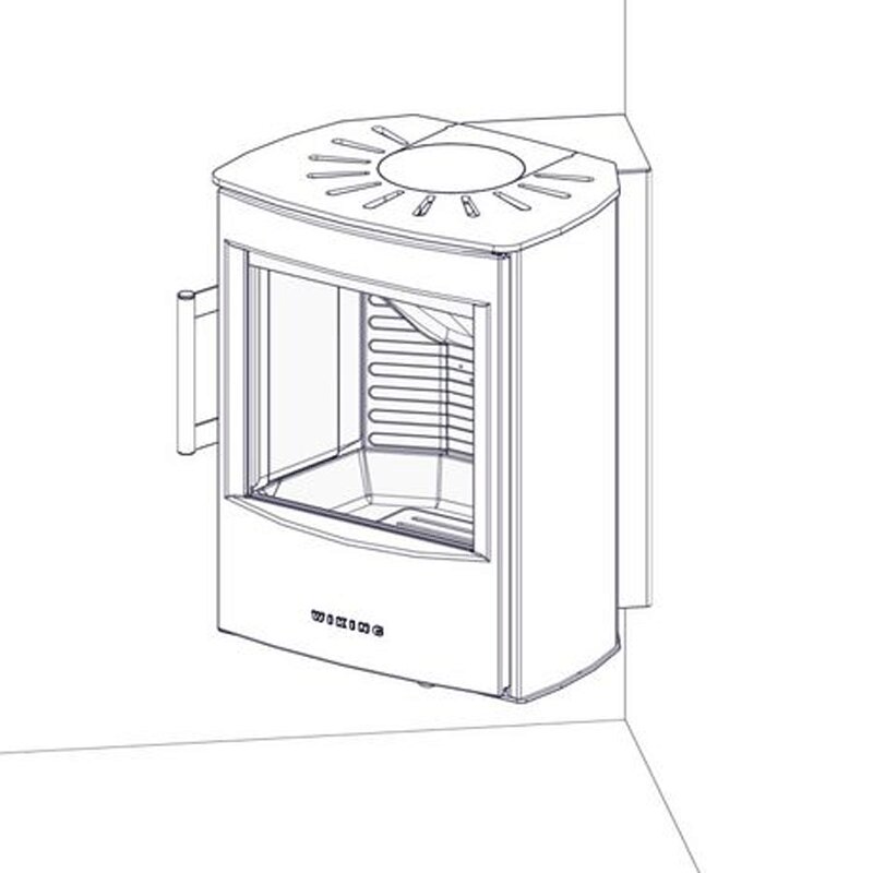 Wiking Wandbeschlag für Eckmontage für Mini 2